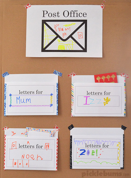Post Office Play Free Printable Play Set Picklebums Post Office Play Free Printable Play Set Picklebums