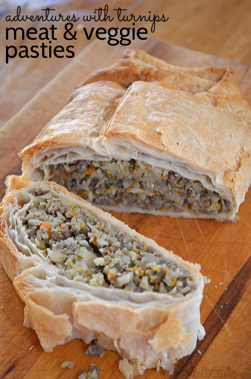 Adventures with Turnips - Meat and Veggie Pasties - Picklebums