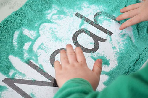 Learning Your Name Activities - Hands-on Name Card Activities - Picklebums
