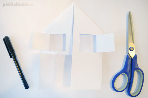 My House Drawing Prompt - free printable - Picklebums