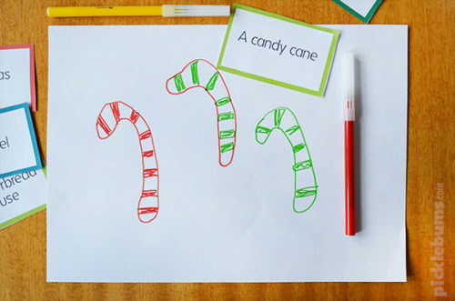 Christmas Challenge Cards Free Printable - Picklebums