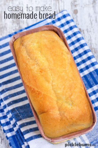 Plain, Boring, Easy, Homemade Bread - Picklebums