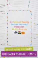 Free Printable Halloween Writing Prompts for Kids - Picklebums
