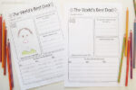 World's Best Dad - Printable Father's Day Writing Activity - Picklebums